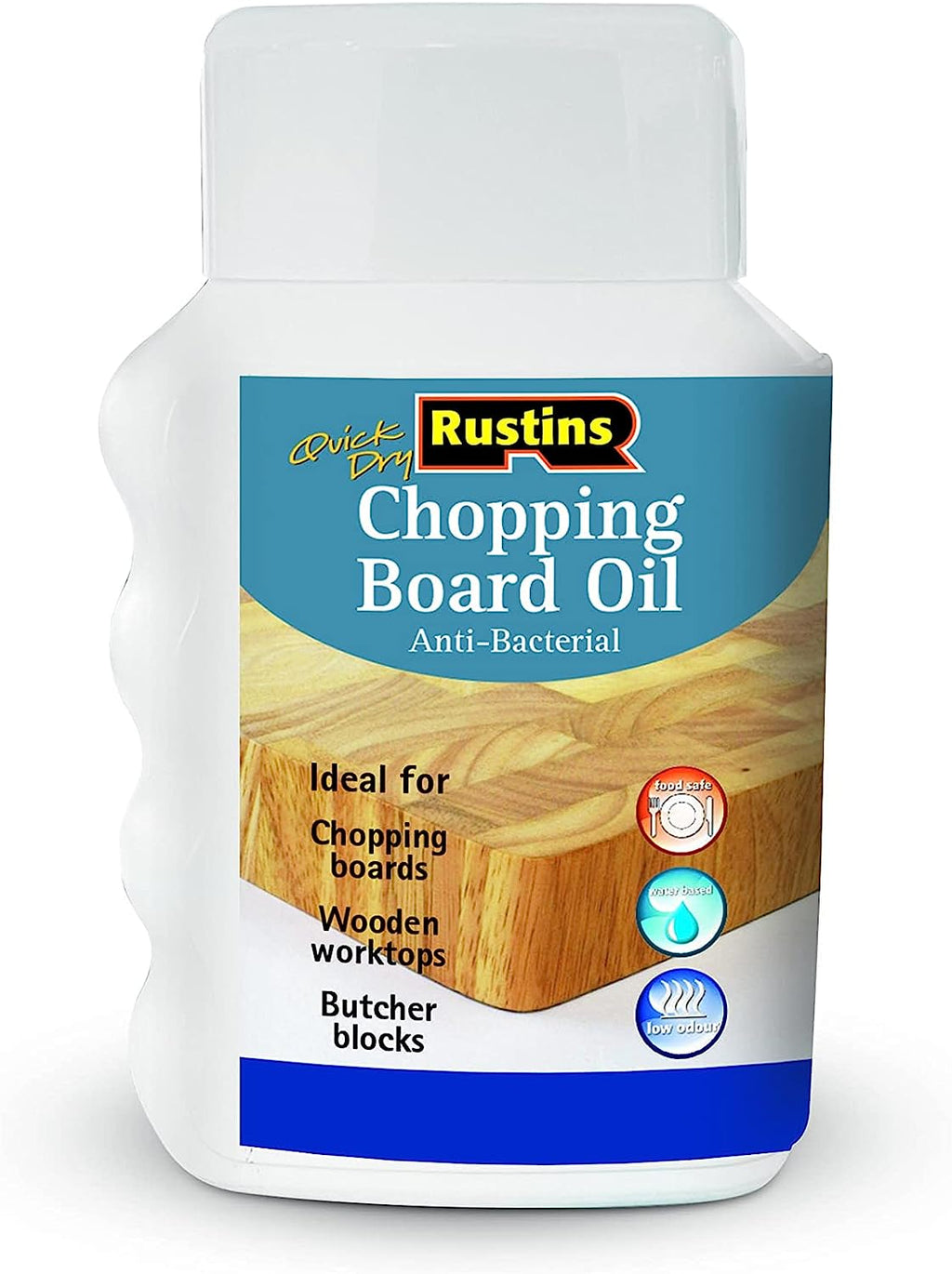 Rustins Chopping Board Oil 250ml Work Top | Thorns DIY
