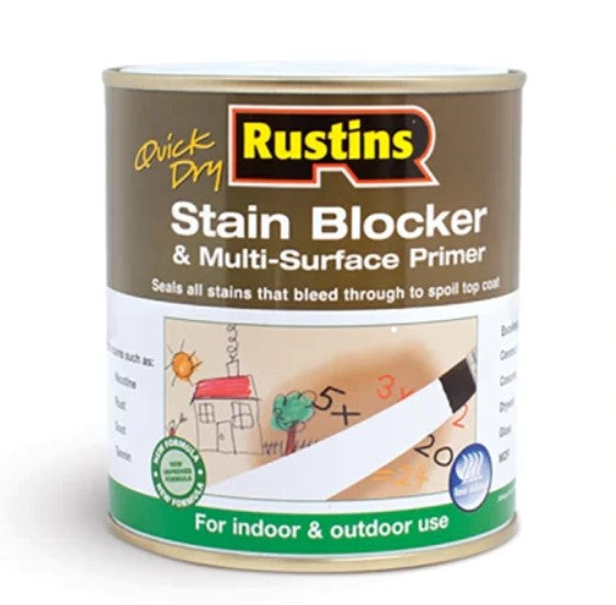 Rustins Stain Blocker & Multi-Surface Primer 1L | Thorns DIY