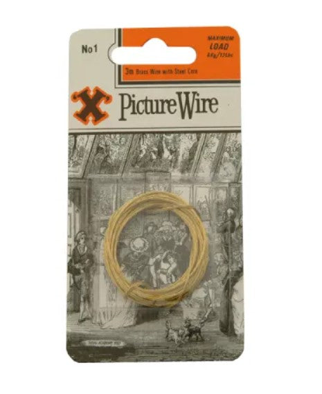 X No.1 Picture Wire 3m Picture Framing | Thorns DIY