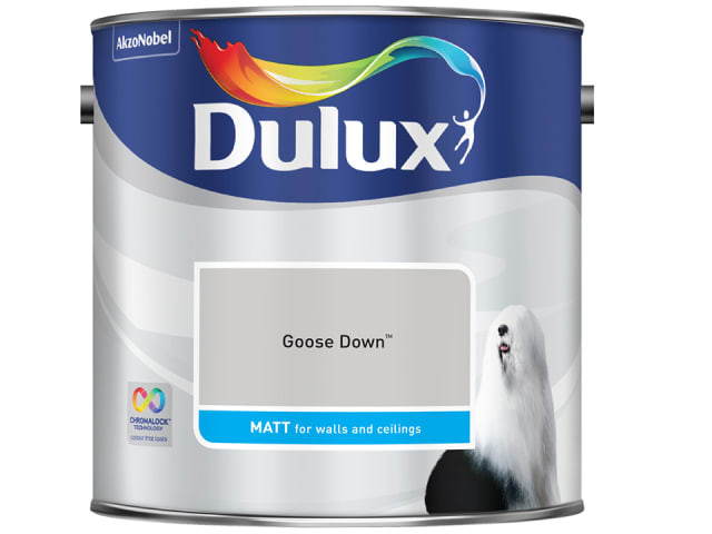 Dulux Matt Goose Down Emulsion Paint 2.5 Litres | Thorns DIY