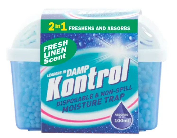 Kontrol Non Spill Mini Moisture Trap Linen Scent | Thorns DIY