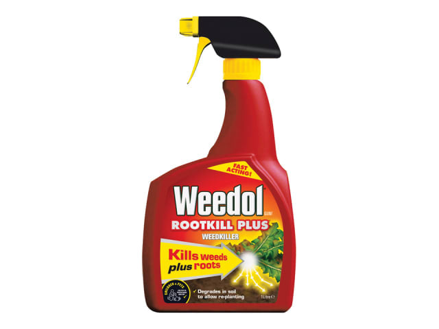 Weedol Rootkill Plus Weedkiller Ready to Use 1 Litre 017789 | Thorns ...
